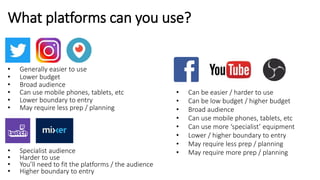 Introduction to live streaming | PPTX | Digital Audio | Computer ...