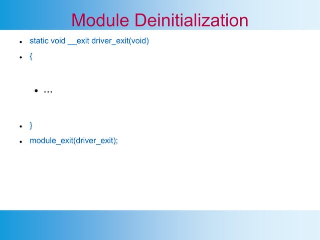 Introduction to lkm | PPT