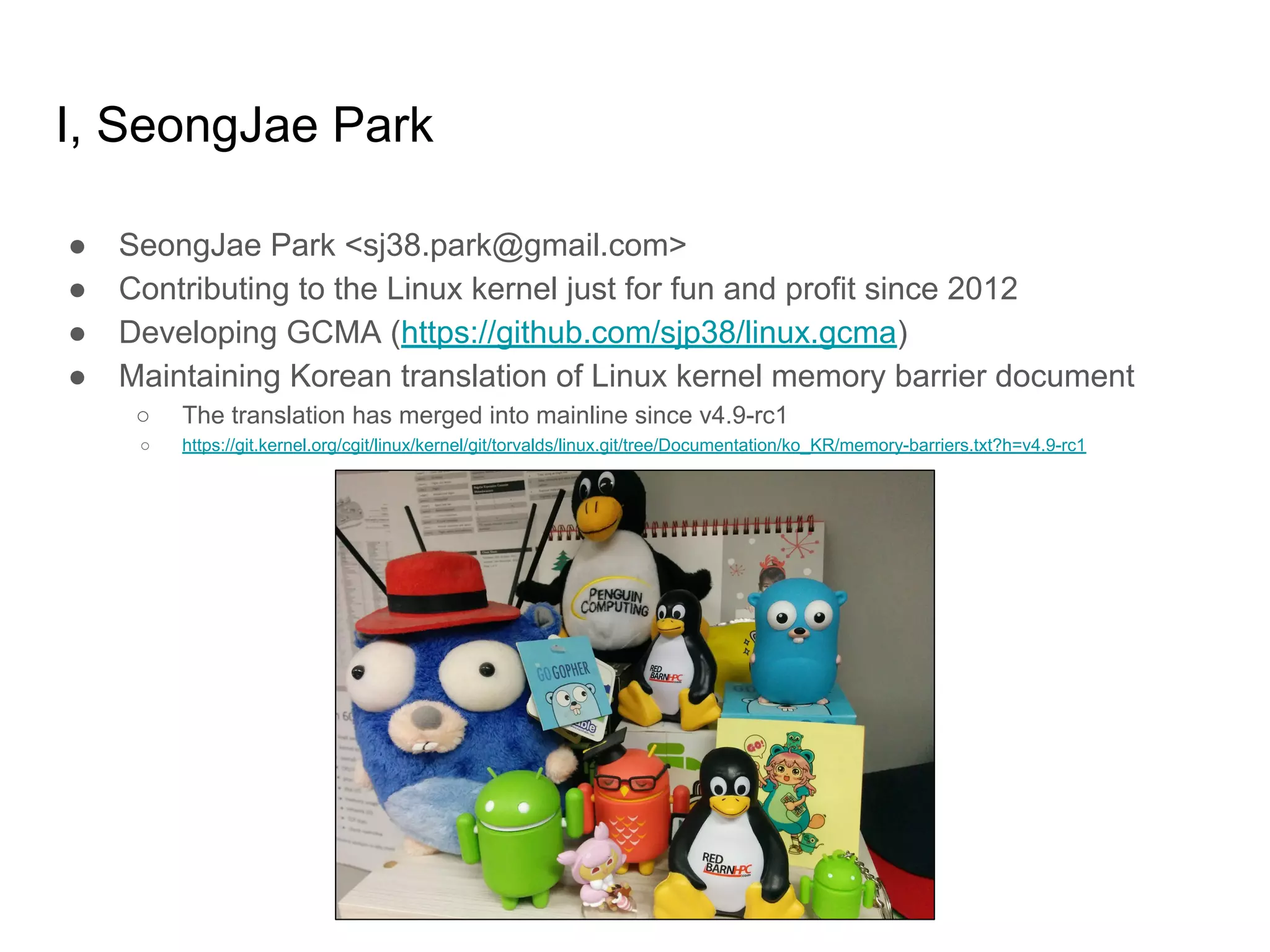 An Introduction to the Formalised Memory Model for Linux Kernel | PPT