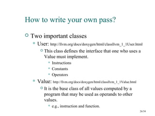 Introduction to llvm | PPT