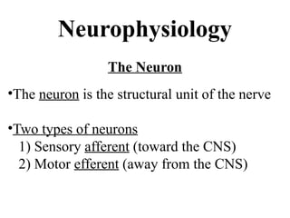 INTRODUCTION to LOCAL ANESTHESIA and NEUROPHYSIOLOGY.pptx