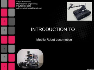 Introduction to locomotor | PPTX