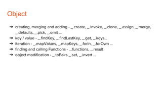 Introduction to lodash | PPTX