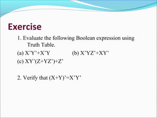Introduction to logic gate | PPT