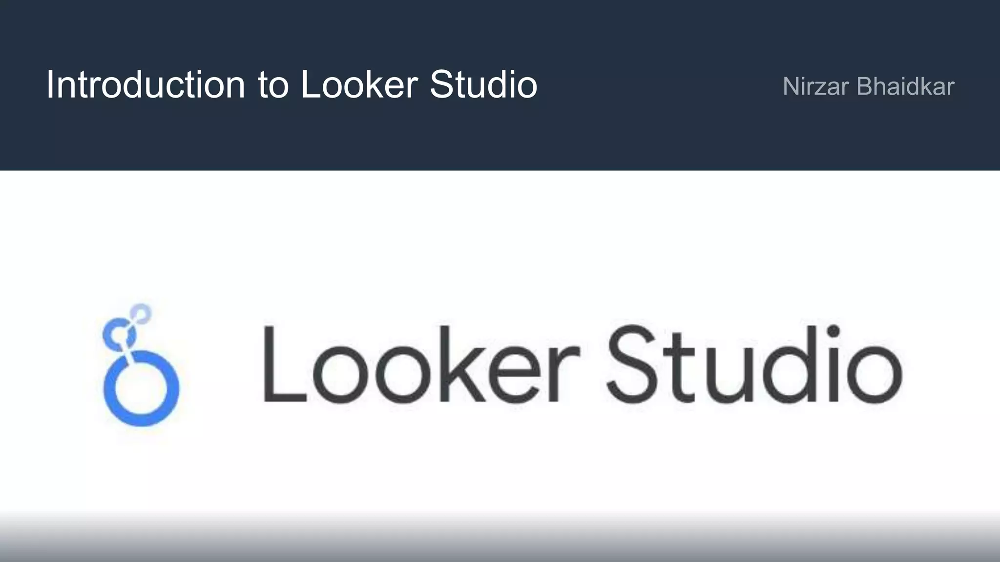 Introduction to Looker Studio.pptx