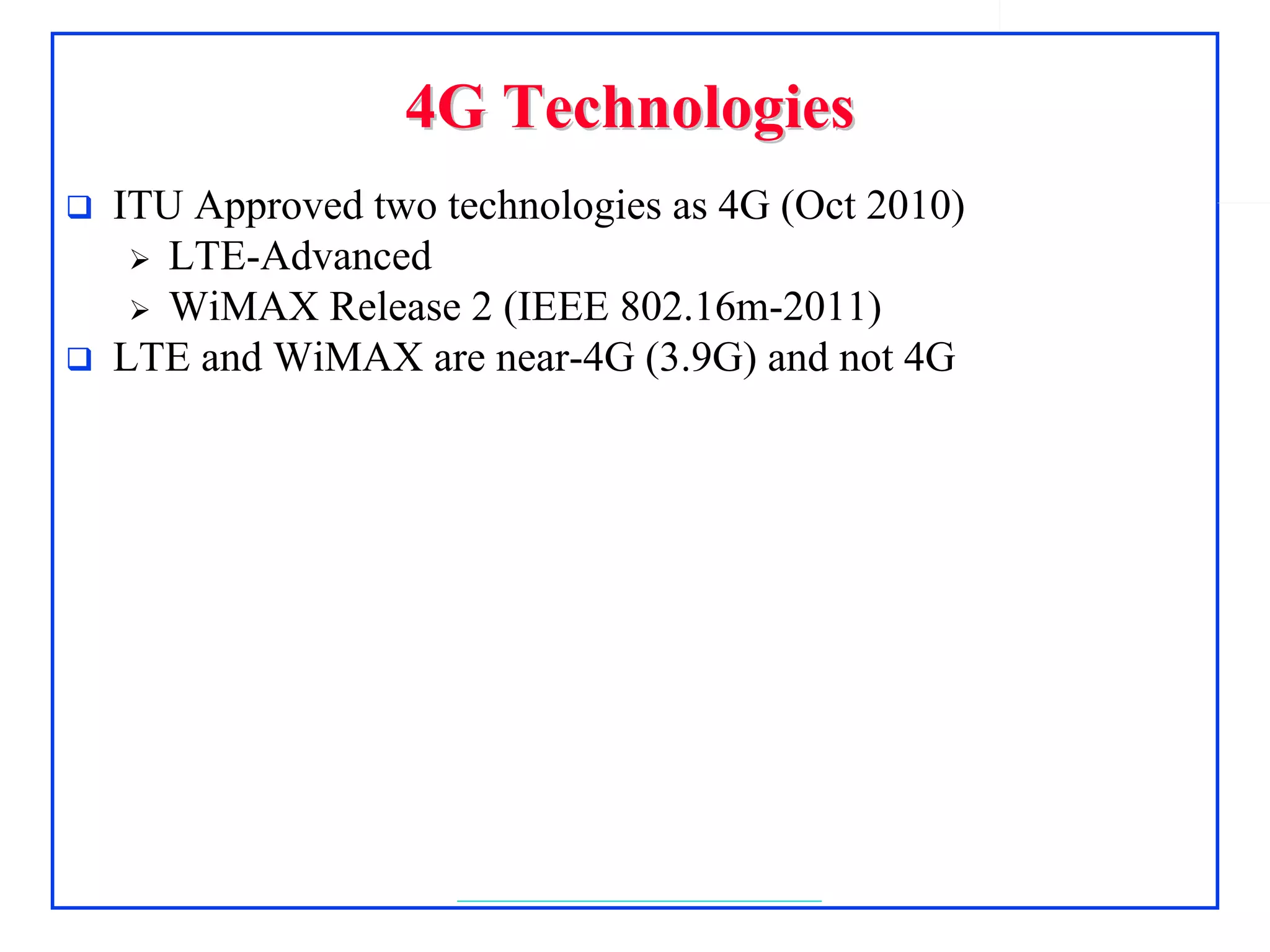 Introduction to lte | PDF | Computer Networking | Computing