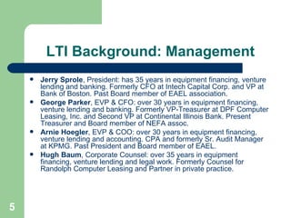 Introduction To LTI | PPT