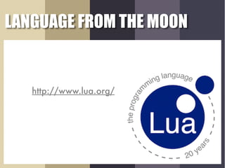 Introduction to lua | PDF