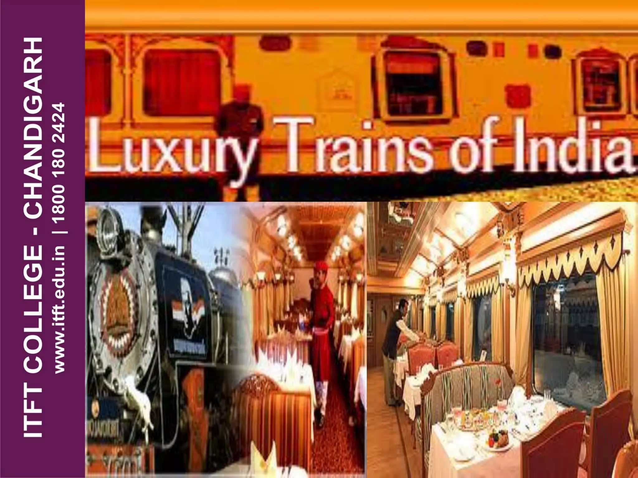 ITFT- Luxury trains as an overview | PDF | Rail Travel | Travel Type