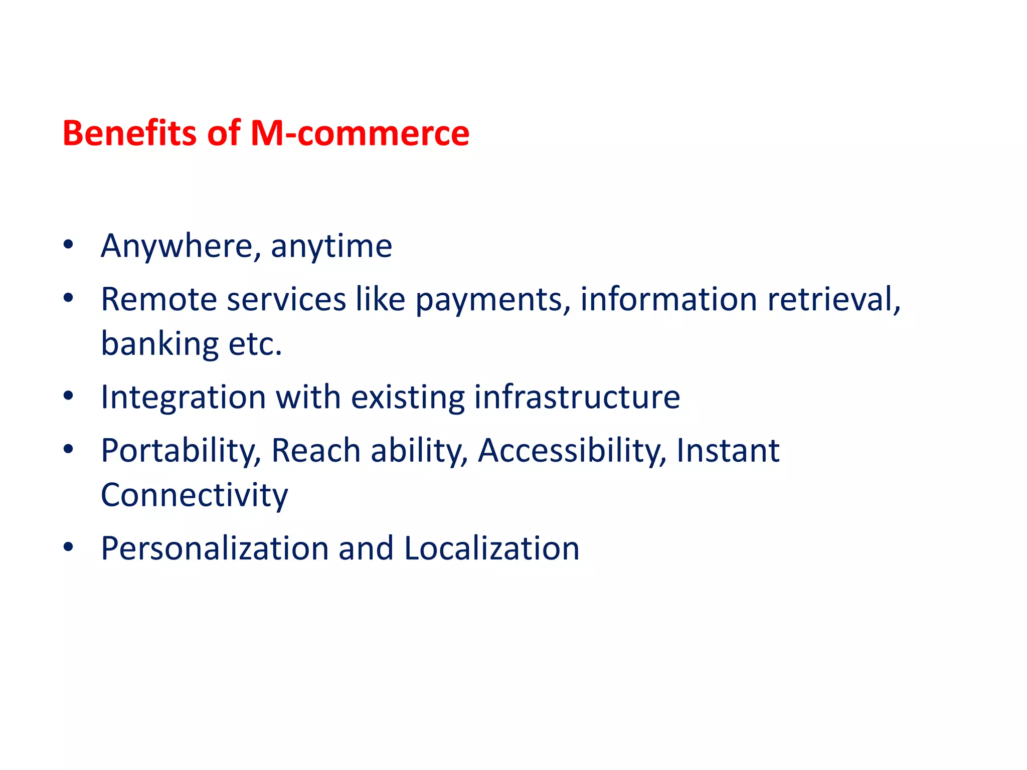 Introduction to Mobile Commerce | PDF