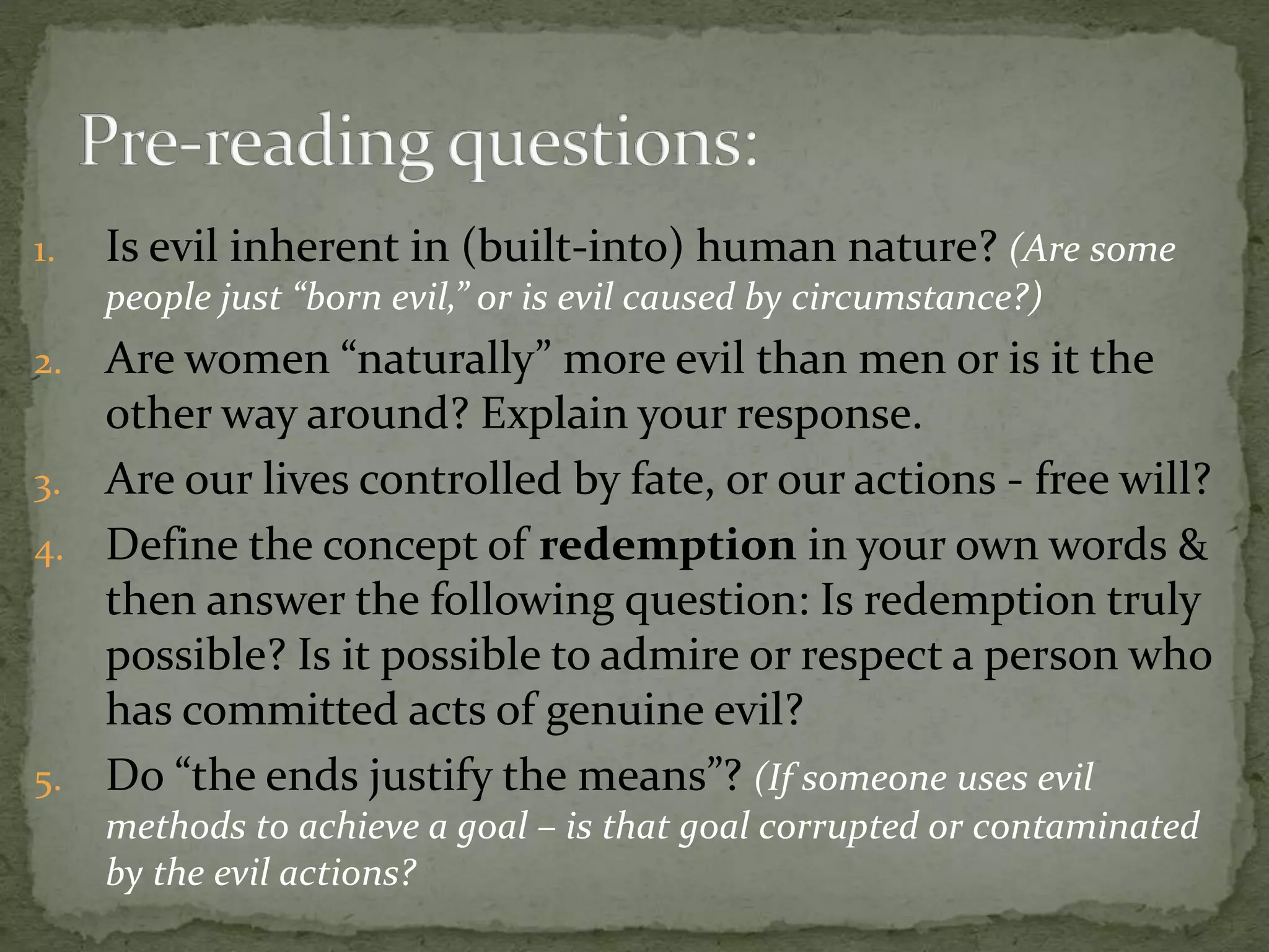 Introduction to Macbeth - William Shakespeare | PPTX