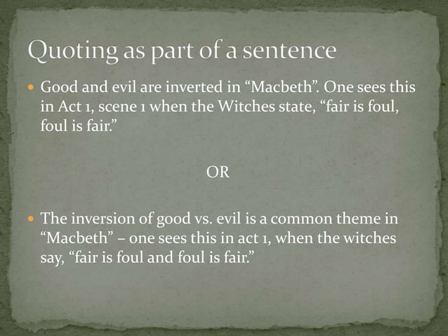 Introduction to Macbeth - William Shakespeare | PPTX