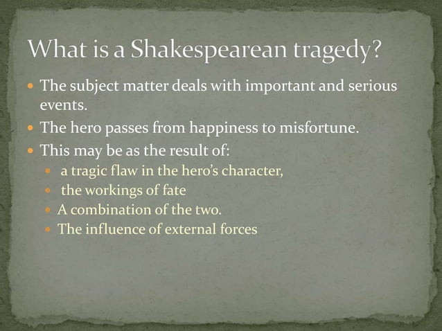 Introduction to Macbeth - William Shakespeare | PPTX