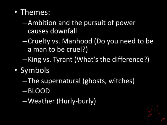 Introduction to Macbeth 1.ppt | Theater Venues | Attractions