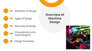 Machine Design Introduction stage with Diploma | PPT