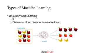 Introduction to machine learning | PPTX