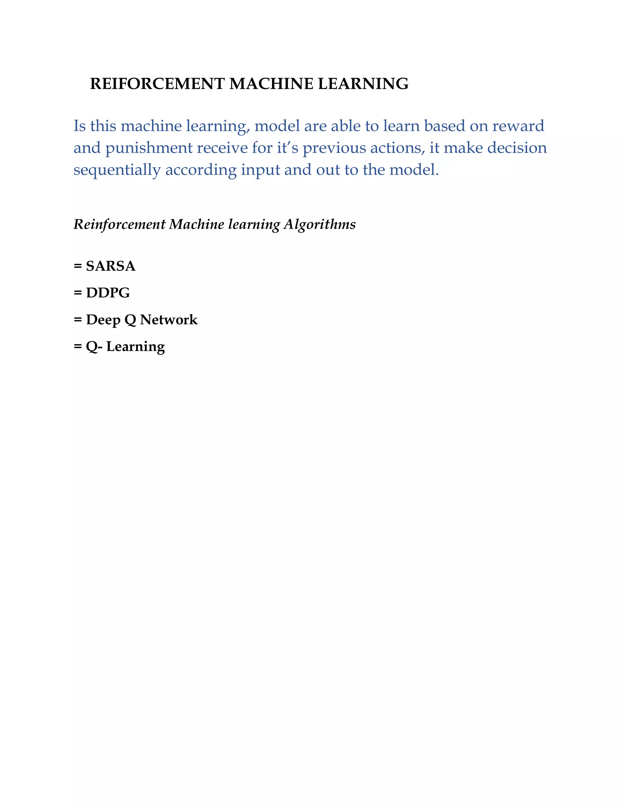 Introduction to machine learning | PDF
