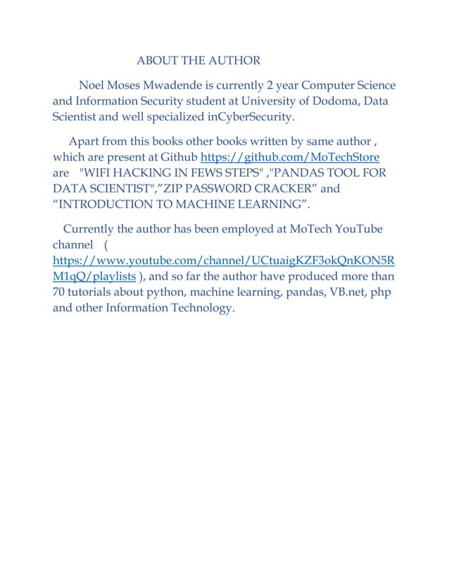 Introduction to machine learning | PDF