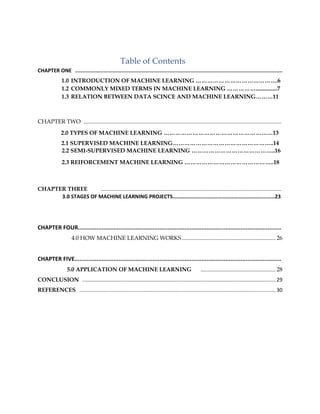 Introduction to machine learning | PDF