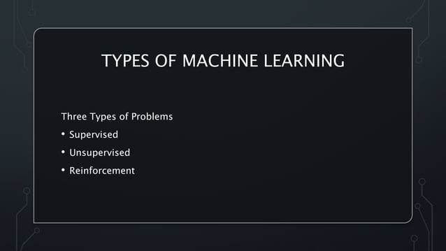 Introduction to Machine Learning | PPTX | Technology Industry | Industries