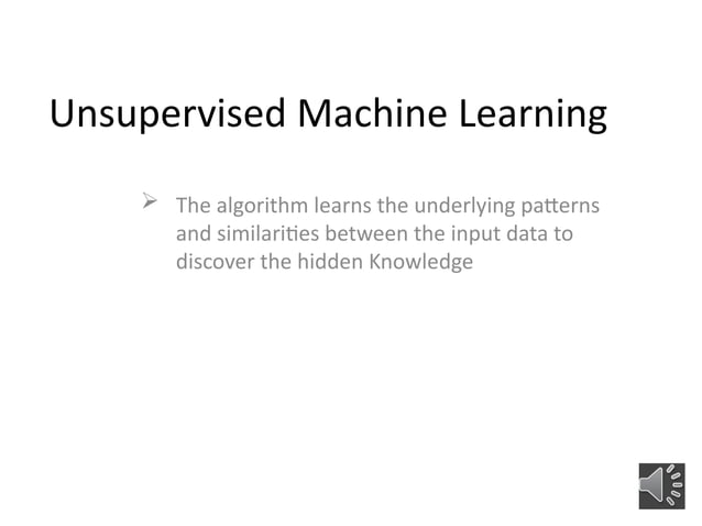 INTRODUCTION TO MACHINE LEARNING ALGORITHMpptx | PPTX