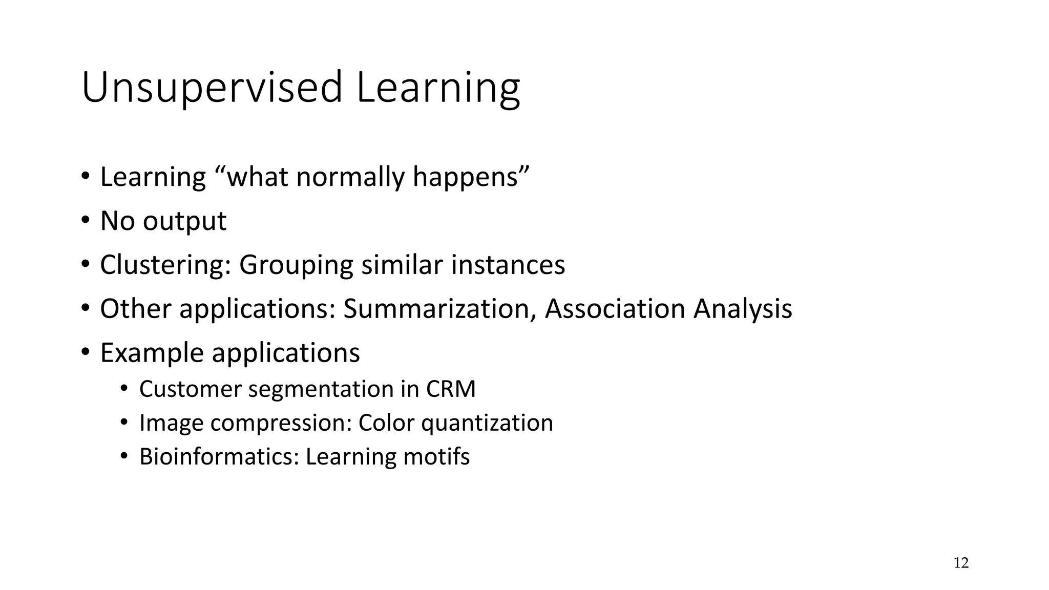 Introduction to Machine Learning | PPTX