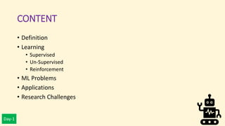 Introduction to machine learning day 1 | PDF | Artificial Intelligence ...