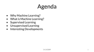 Introduction to Machine Learning | PPT