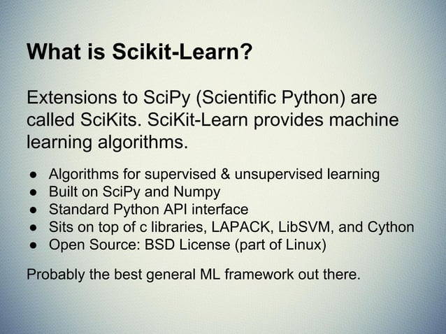 Introduction to Machine Learning with SciKit-Learn | PDF | Computing | Technology & Computing