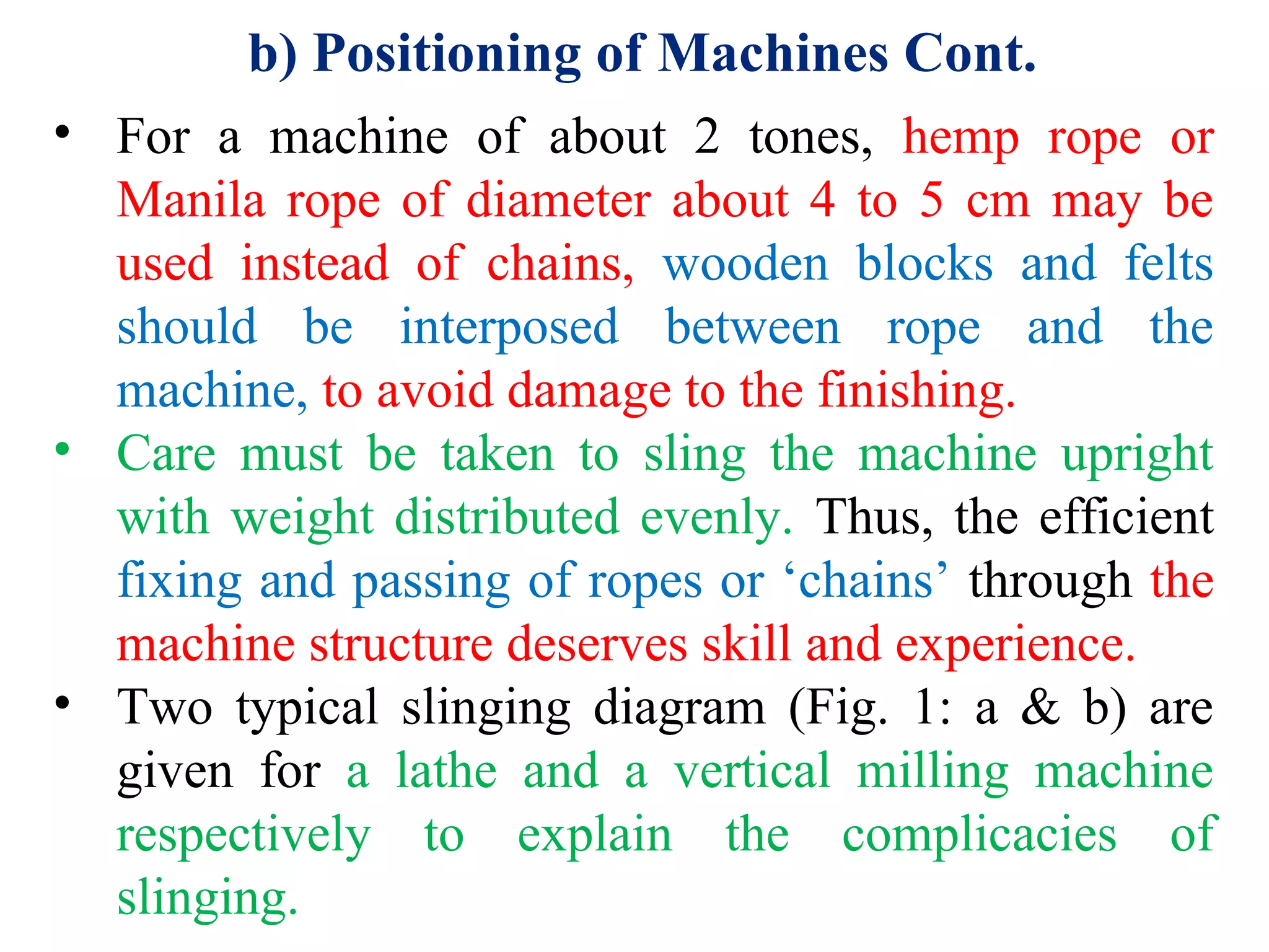 Introduction to machine maintinance and installation | PPT