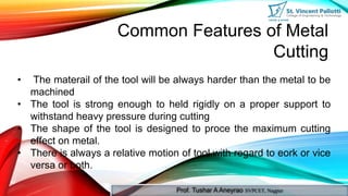 Introduction to machining | PPTX