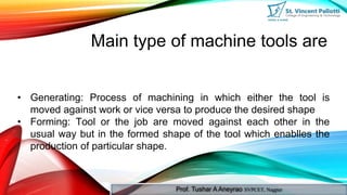 Introduction to machining | PPTX