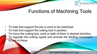 Introduction to machining | PPTX