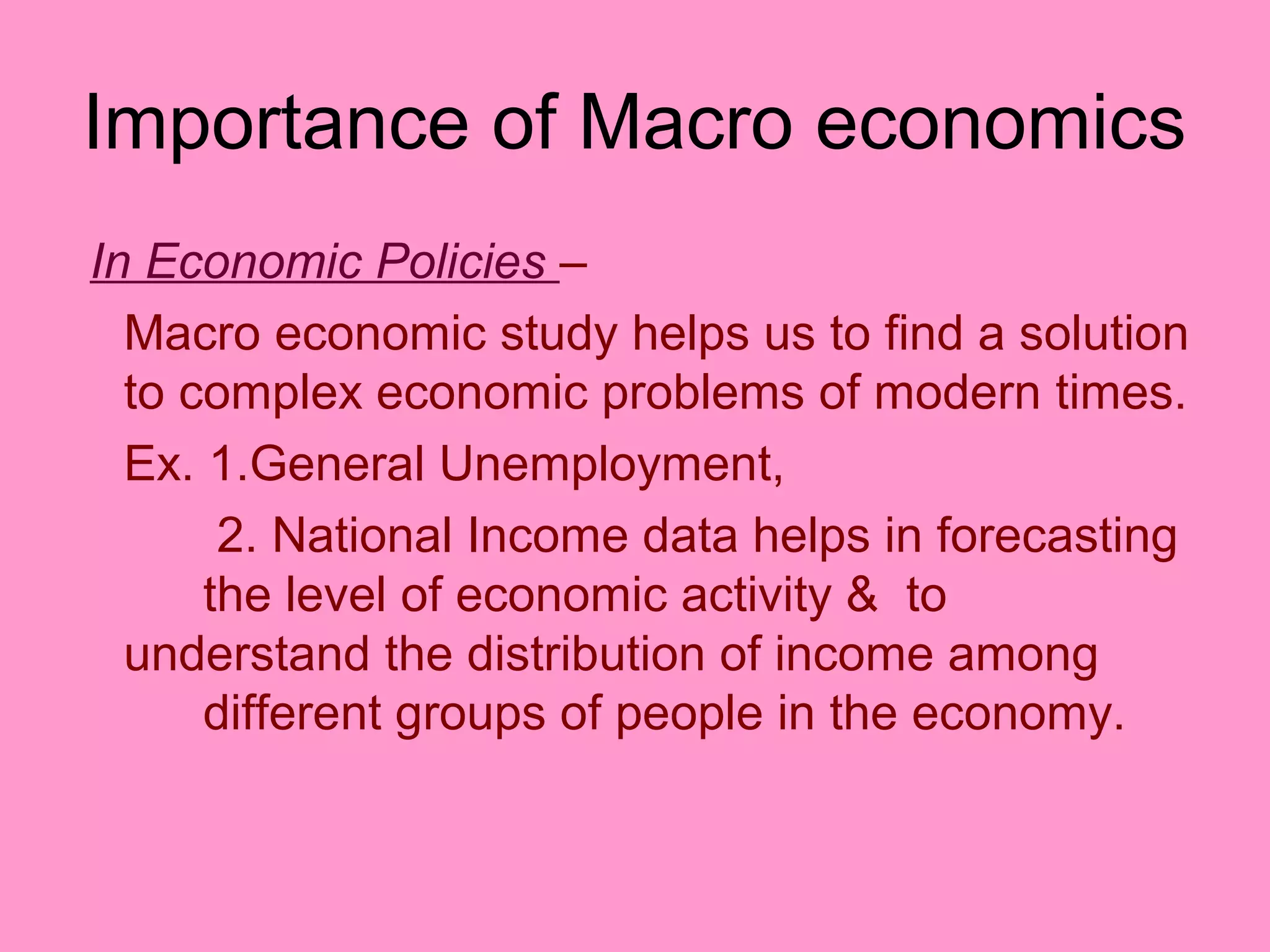 Introduction to macroeconomics | PPT