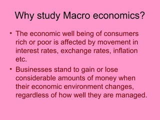 Introduction to macroeconomics | PPT