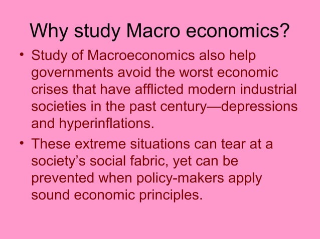 Introduction to macroeconomics | PPT