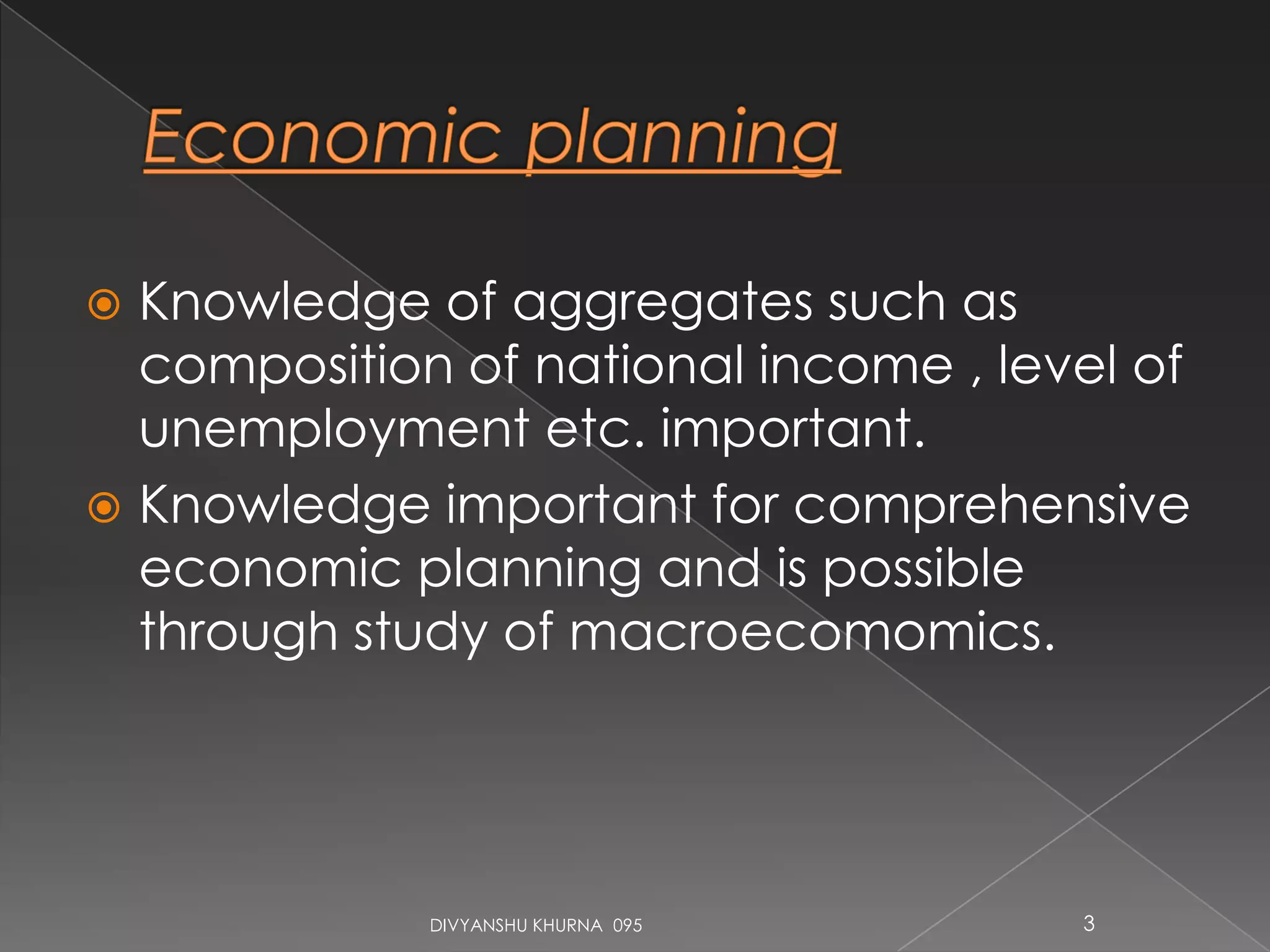 Introduction to macroeconomics | PPTX