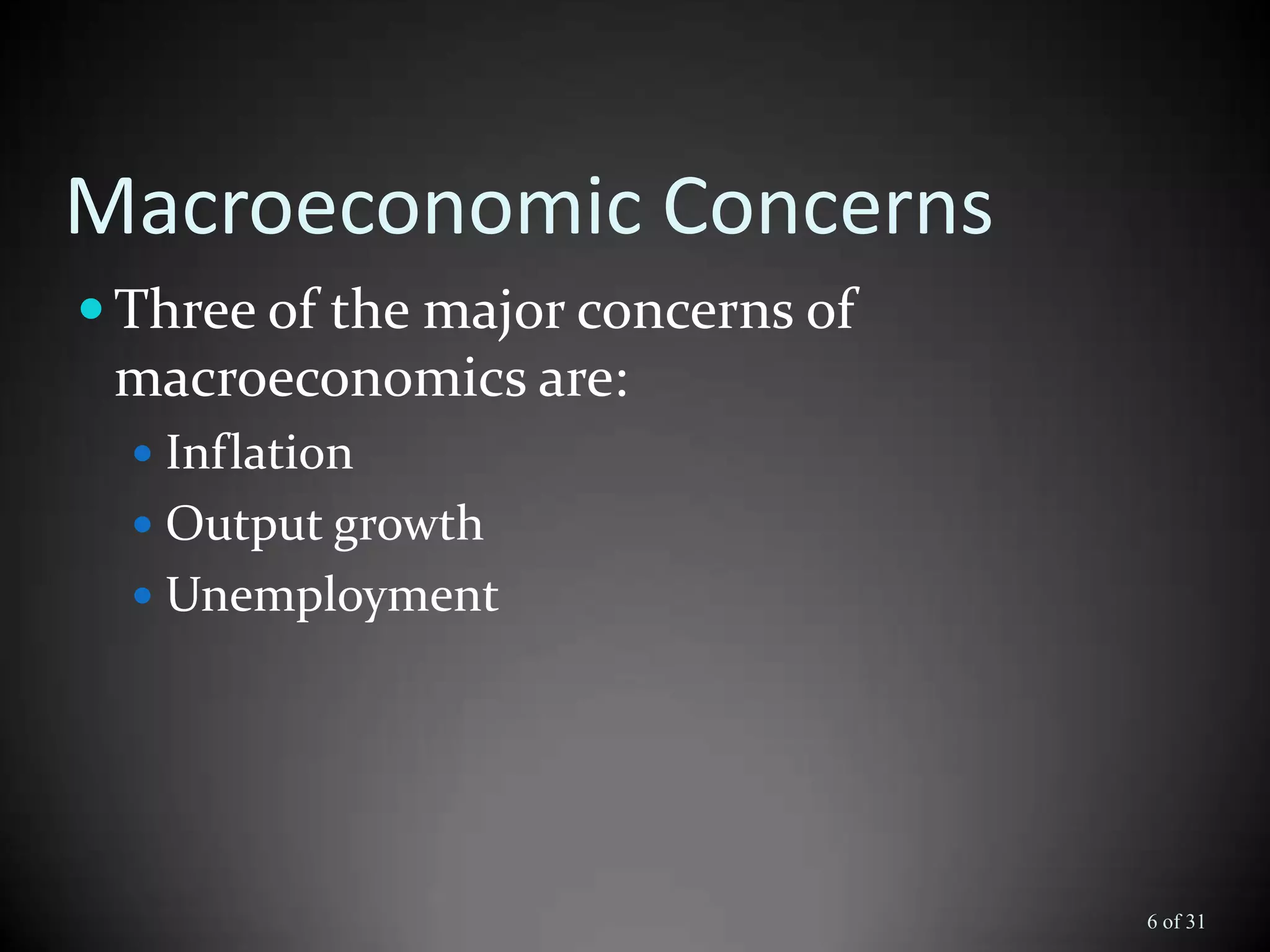 Introduction to macro economics | PPTX | Business Accounting & Finance ...