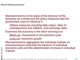 Introduction to macroeconomics | PPT