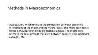 Introduction to macroeconomics | PPTX