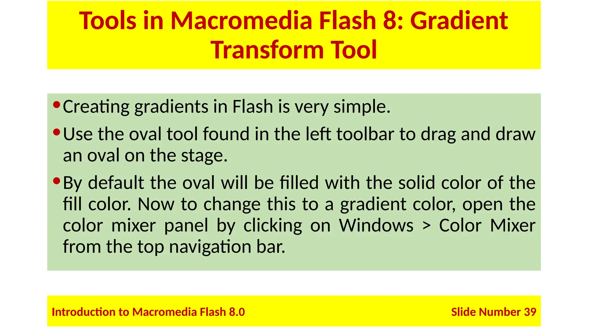 Introduction to Macromedia Flash 8.pptx. | PPTX