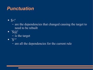 Introduction To Makefile | ODP