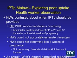 Introduction to malaria in pregnancy | PPT