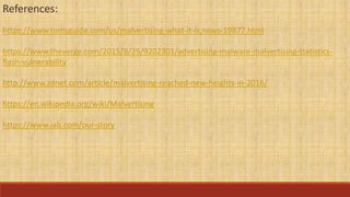Introduction to malvertising | PPT