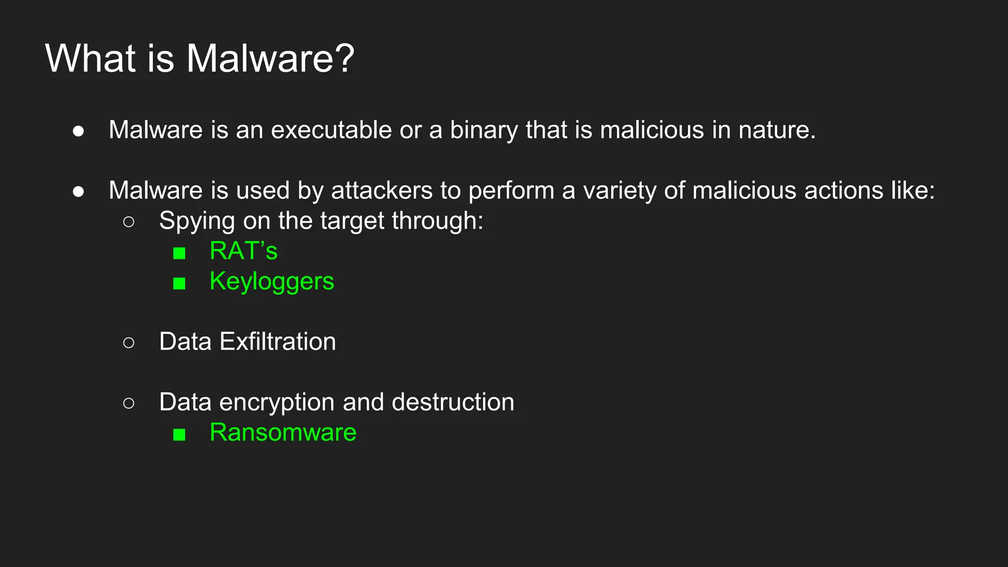 Introduction To Malware Analysis.pptx