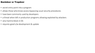 Introduction to Virus,Worms,Trojans & Malwares - NullAhm pre-meet | PDF