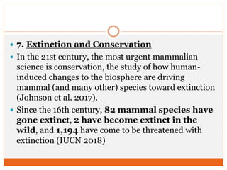 Introduction to Mammalogy.pdf | Biological Sciences | Science