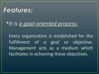 Introduction to management | PPT