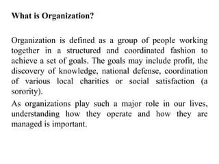 Introduction to management | PPT