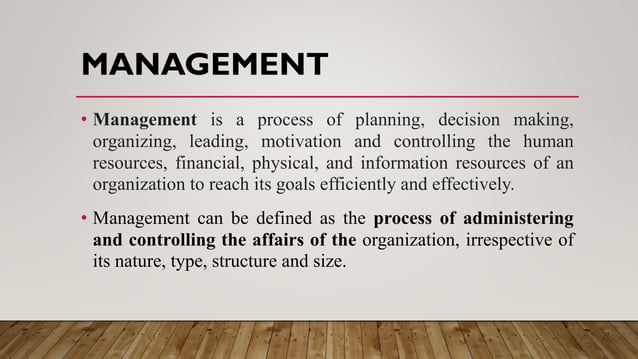 Introduction to management | PDF